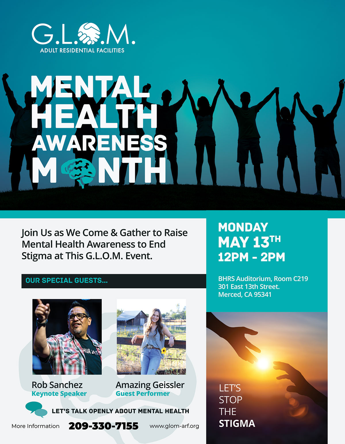 Mental Health Awareness Event - G.L.O.M.