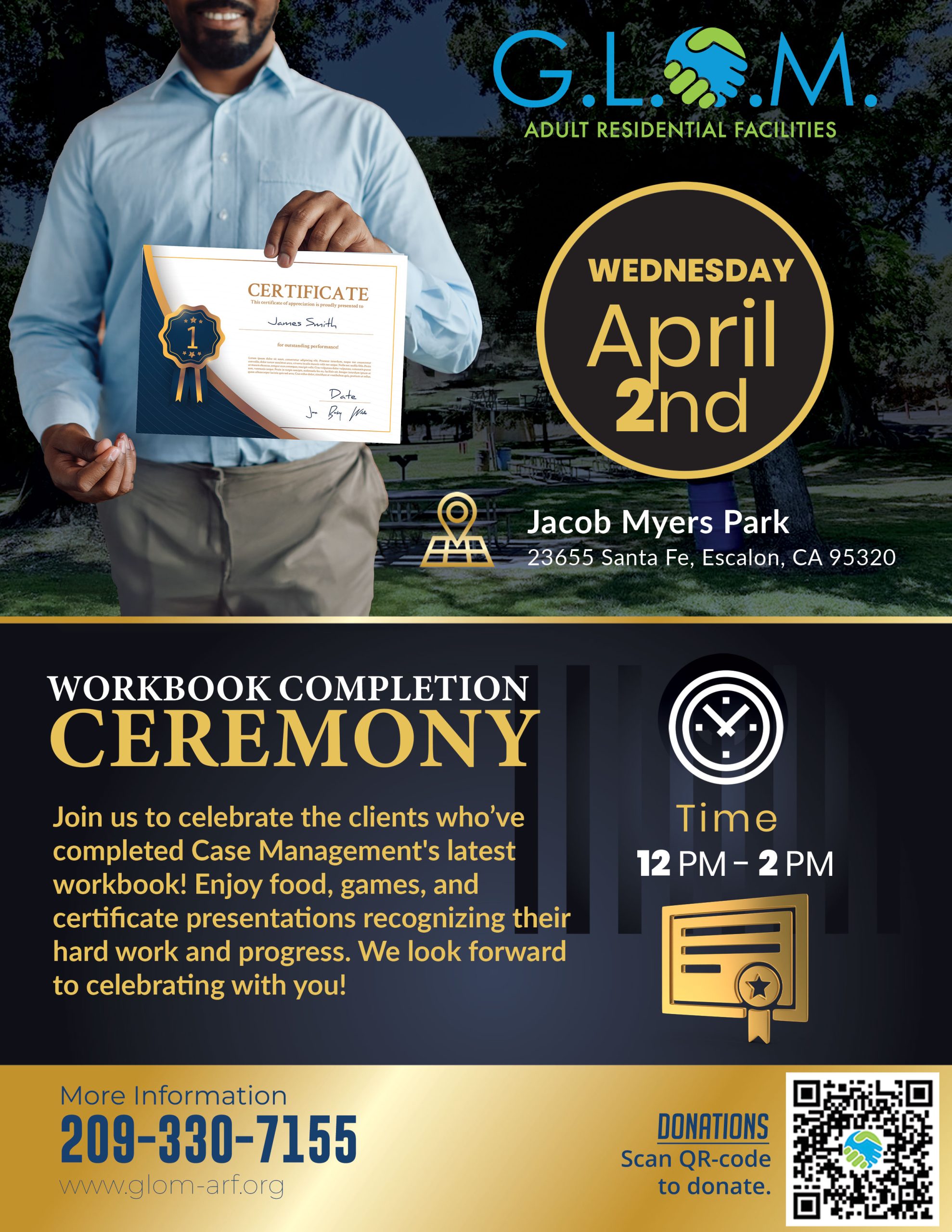 Workbook Completion Ceremony - G.L.O.M.